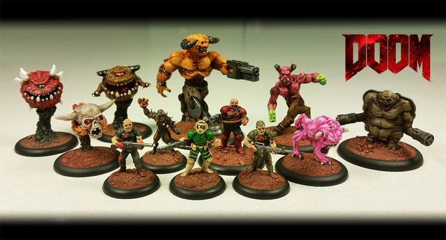 DOOM REAPER MINIATURES Collection Fully Painted $2,499.99 - PicClick CA
