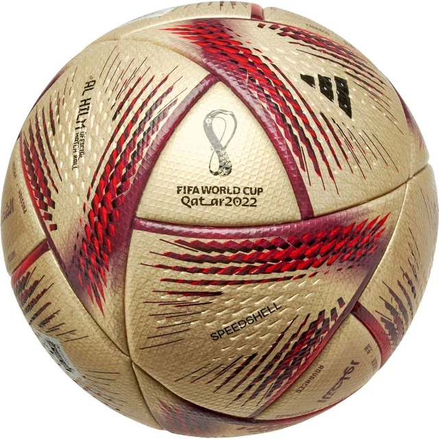 FOOTBALL FIFA WORLD Cup Qatar 2022 Match Ball Al Hilm Adidas Soccer ...