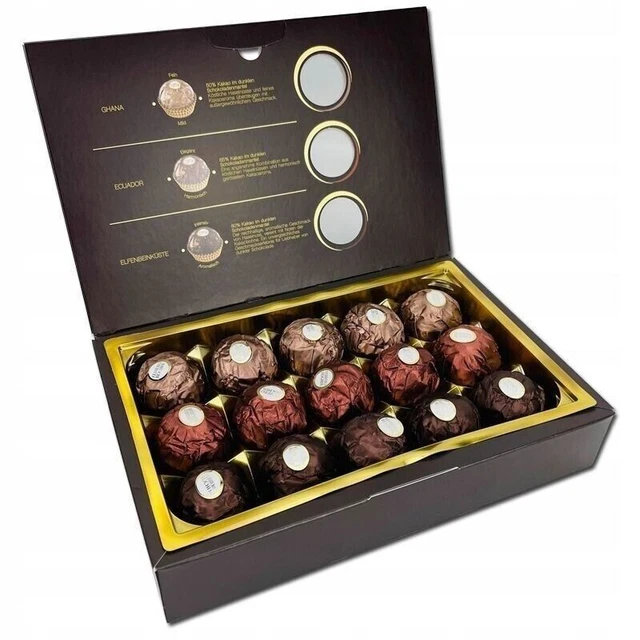 FERRERO ROCHER ORIGINS Limited Edition 24 Pieces Chocolate Gift Box ...