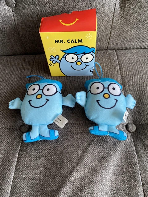 MR MEN MR CALM Happy Meal McDonald's 2024 Plush Toy X 2 New £2.20 ...