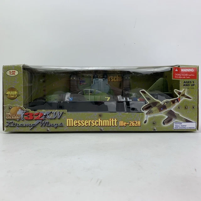 21ST CENTURY TOYS Messerschmitt Me-262A WWII German Plane 1/32 13292 ...