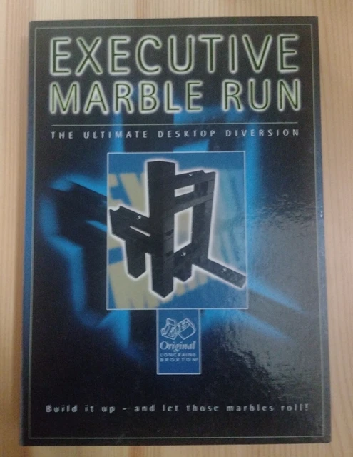 EXECUTIVE MARBLE RUN The Ultimate Desktop Diversion Build Up & Roll ...