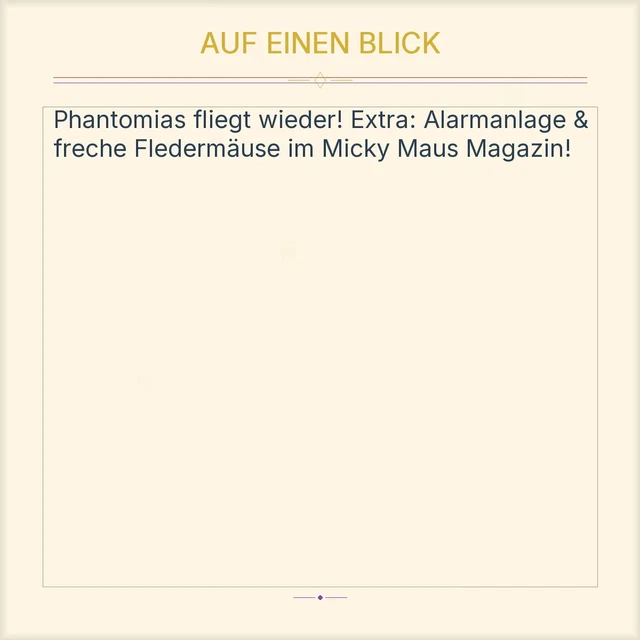 MICKY MAUS MAGAZIN Phantomias Comic Nr. 36/2002 Egmont Ehapa Deutsch ...