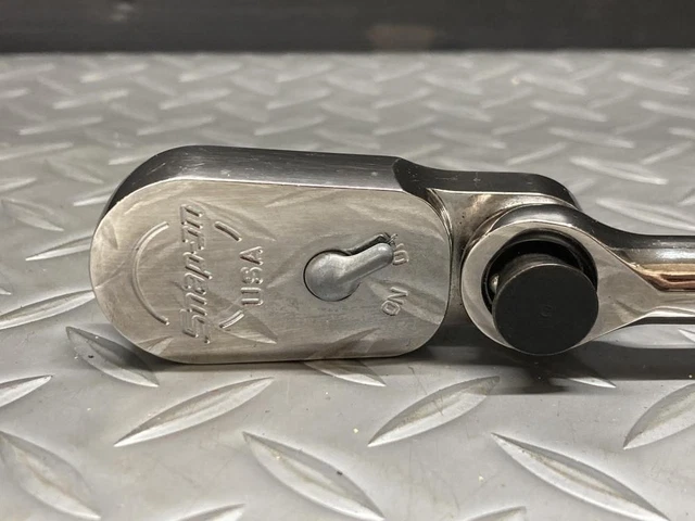 SNAP-ON F80MP 3/8& Drive Chrome Multi-Position Head Ratchet [Used] $252 ...