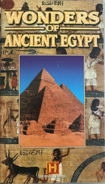 WONDERS OF ANCIENT Egypt VHS History Channel Documentary Film Video ...