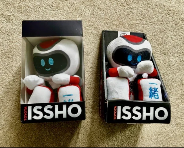 TWO ISSHO TOYOTA Plush Soft Toy Official Merchandise - Boxed & New £6. ...