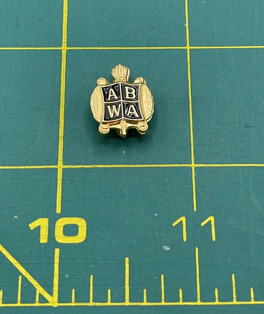 VINTAGE COLLECTIBLE PIN: ABWA AMERICAN BUSINESS WOMENS ASSOCIATION Pin ...