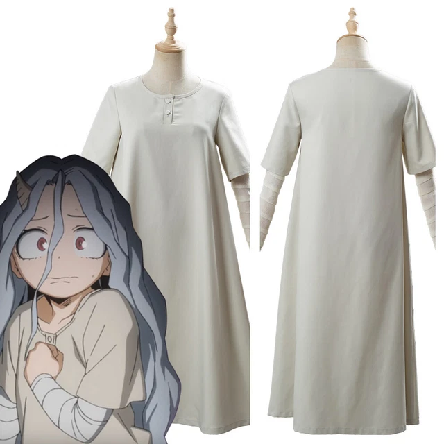 MY/BOKU NO HERO Academia Season 4 Eri Cosplay Costume Halloween White ...