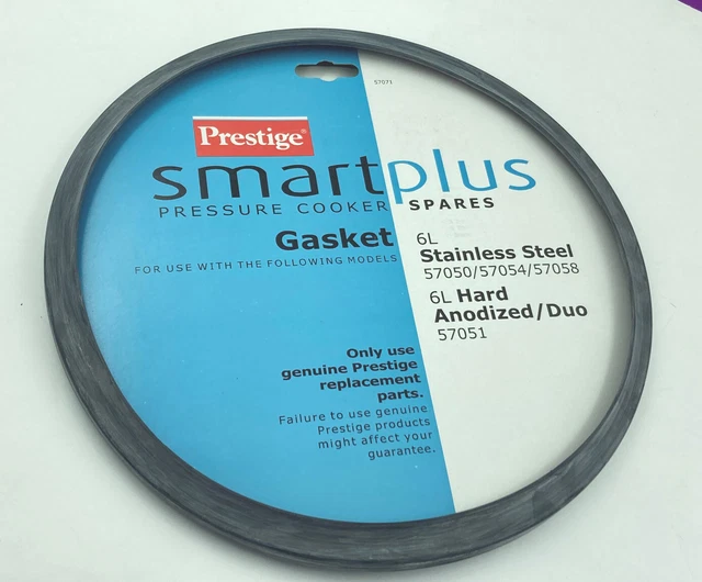 PRESTIGE SMARTPLUS 57071 Pressure Cooker Gasket For 55159 57050 57051 £ ...
