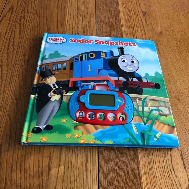 THOMAS AND FRIENDS Sodor Snapshots Play a Sound Book Hardcover 2009 ...