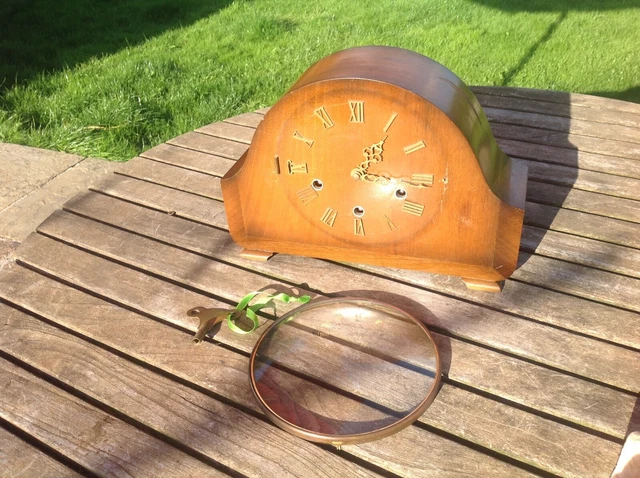 SMITHS VINTAGE FLOATING Balance Westminster Chime Mantle Clock £24.99 ...