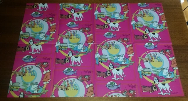 1970'S HANNA-BARBERA WRAPPING Paper - Wacky Races, Scooby Doo by Sands ...