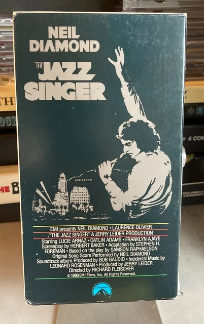 THE JAZZ SINGER (VHS, 1989) Neil Diamond, Laurence Olivier £7.95 ...