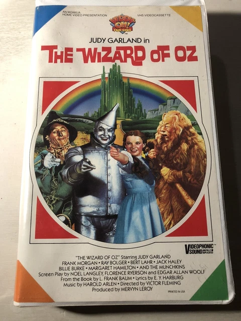THE WIZARD OF Oz (1939) VHS 1985 MGM/UA Release Clamshell £5.39 ...
