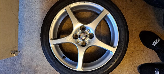 TOYOTA MR2 ROADSTER Mk3 1999-2007 SET Genuine OEM Staggered Alloy ...