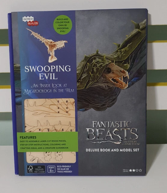 FANTASTIC BEASTS SWOOPING Evil 3d Model & Booklet - BRAND NEW BUILD ...