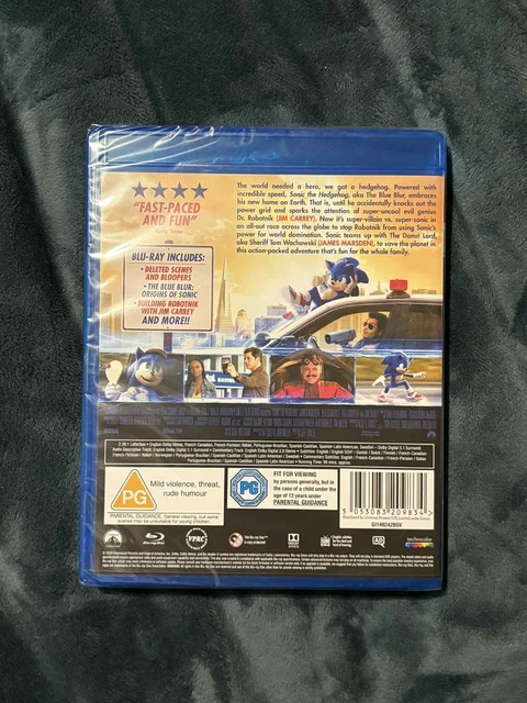 SONIC THE HEDGEHOG 2 - Blu Ray - New & Sealed £7.05 - PicClick UK