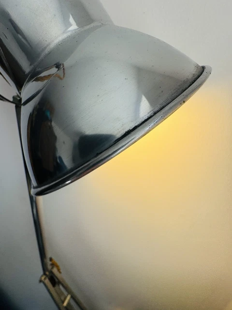 HERBERT TERRY ANGLEPOISE Lamp 1227 Two-Step Stripped & Polished £125.50 ...