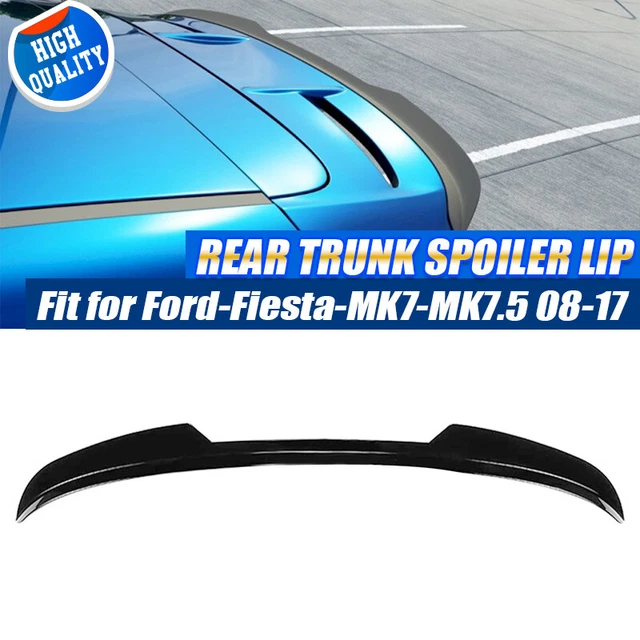 FOR FORD FIESTA Mk7-7.5 ST Zetec S 08-17 Gloss Black Rear Spoiler ...