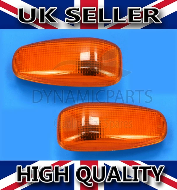 2X SIDE WING Indicator Repeater Lamp Lens Amber For Mercedes Sprinter ...