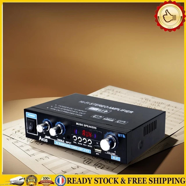 BLUETOOTH-COMPATIBLE TWO-CHANNEL HOME Power Amplifier Wireless Power ...