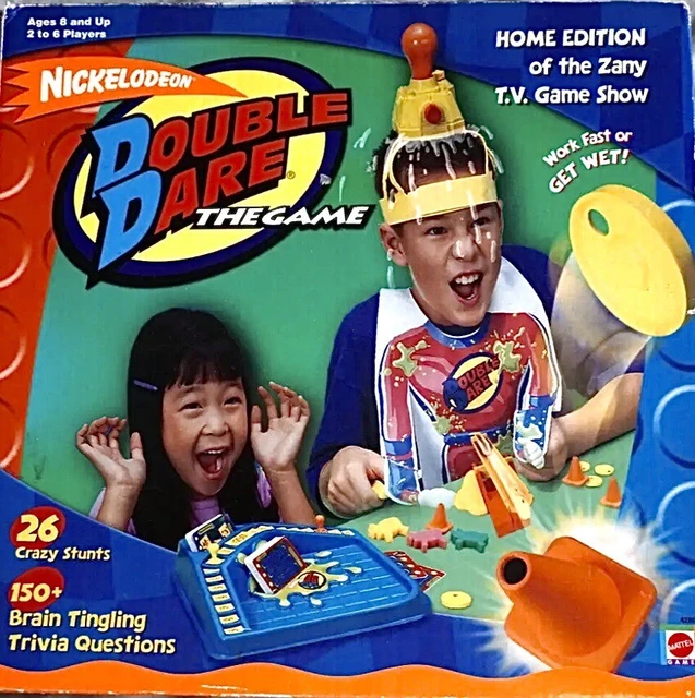 NICKELODEON DOUBLE DARE The Game Game TV Game Show Mattel EUR 22,44 ...