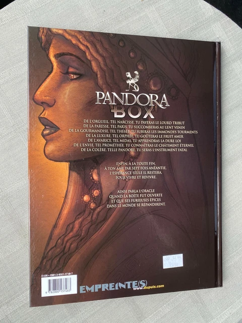 ALCANTE PAGOT PANDORA Box Tome 8 L’espérance Eo En Excellent État EUR ...