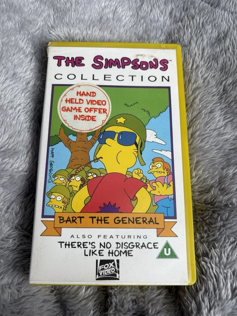 THE SIMPSONS - Collection - Bart the General - 1991 - PAL VHS Cassette ...