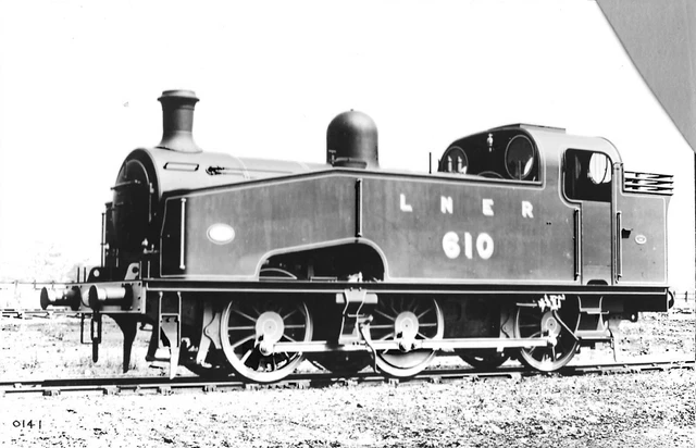 LNER - EX Great Northern - J50 0-6-0T 610 - Vintage Image - # L4893 £1. ...