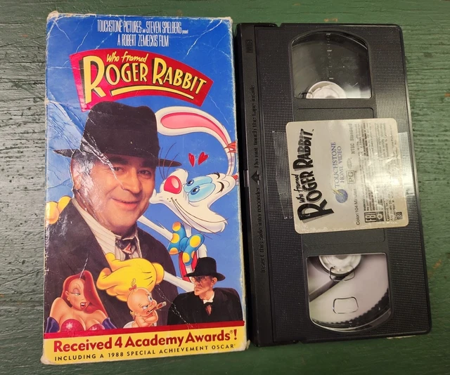 WHO FRAMED ROGER RABBIT VHS Bob Haskins 1988 Touchstone Pictures £5.62 ...