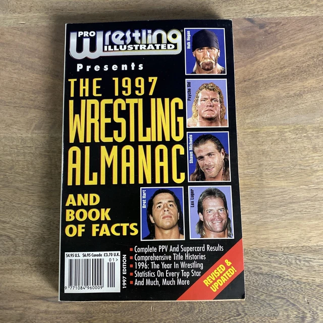 PRO WRESTLING ILLUSTRATED PWI 1997 Almanac magazine poster picture WWF ...