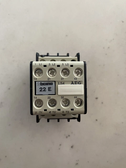 BTICINO AEG LS4 Contattore Salvavita 220V Ac 20A EUR 24,00 - PicClick IT