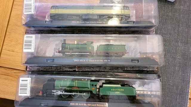 GREAT BRITISH LOCOMOTIVES Models Magazine 3 Models £10.00 - PicClick UK