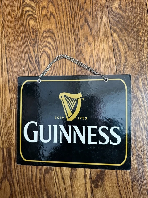 VINTAGE GUINNESS BEER sign from Guinness Storehouse in Dublin - circa ...