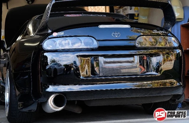 MK4 SUPRA JDM Bumper Rear Backing Plate - 3K Twill Weave Carbon Fibre ...