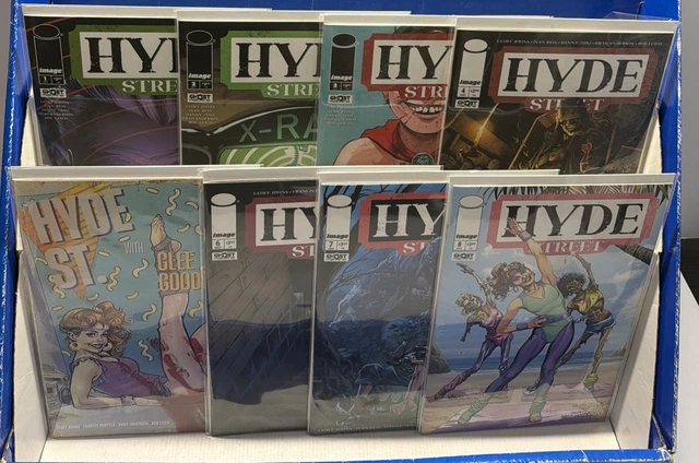 HYDE STREET #1-8 Nm-/Nm+ 2025 Complete Set Geoff Johns High Grade Comic ...