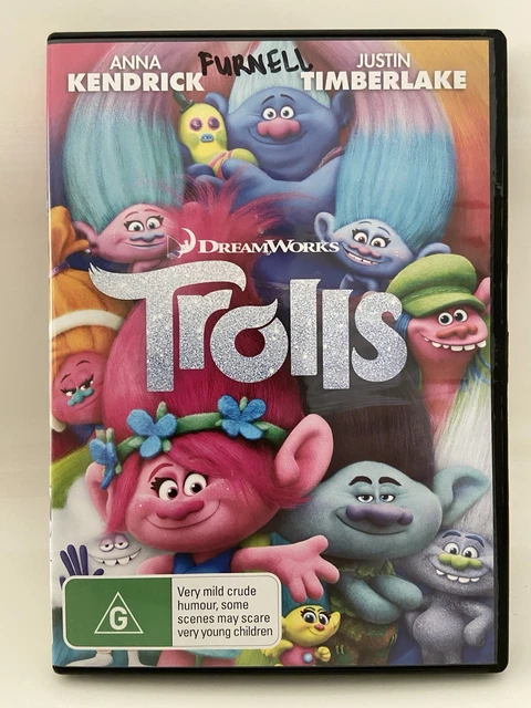 TROLLS (DVD, 2016) Region 4 - FREE POSTAGE $5.24 - PicClick AU