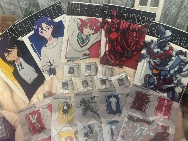 GUNDAM PIN BATCH 7 Types, 5 Types Of Notebooks, Sheets, 7-Eleven ...