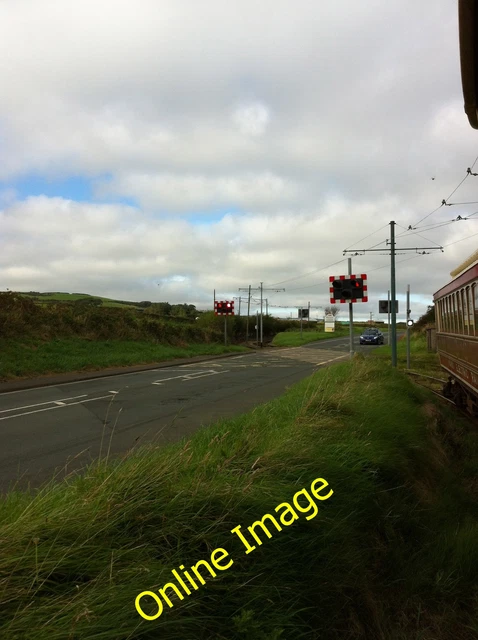 PHOTO 6X4 CROSSING the A2 Baldrine The Manx Electric Railway crosses ...