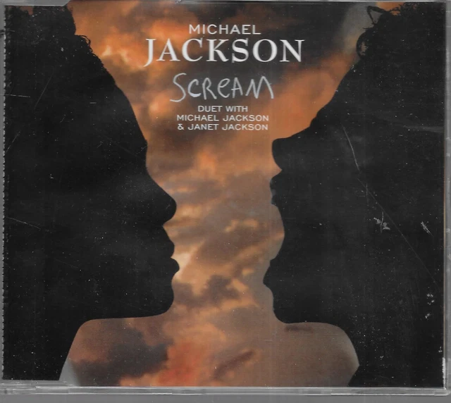 MICHAEL JACKSON WITH Janet Jackson Scream Promo in foldout card sleeve ...