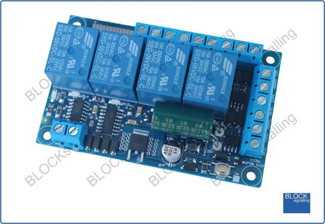 BLOCKSIGNALLING PTS1 AUTOMATIC DC Shuttle for Points Motor Fiddle Yard ...