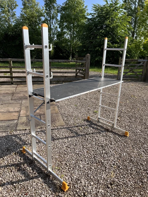 WORKZONE SCAFFOLD AND ladder system £50.00 - PicClick UK