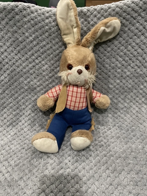 KNICKERBOCKER ANIMALS OF distinction vintage Cowboy Bunny Rabbit £15.00 ...