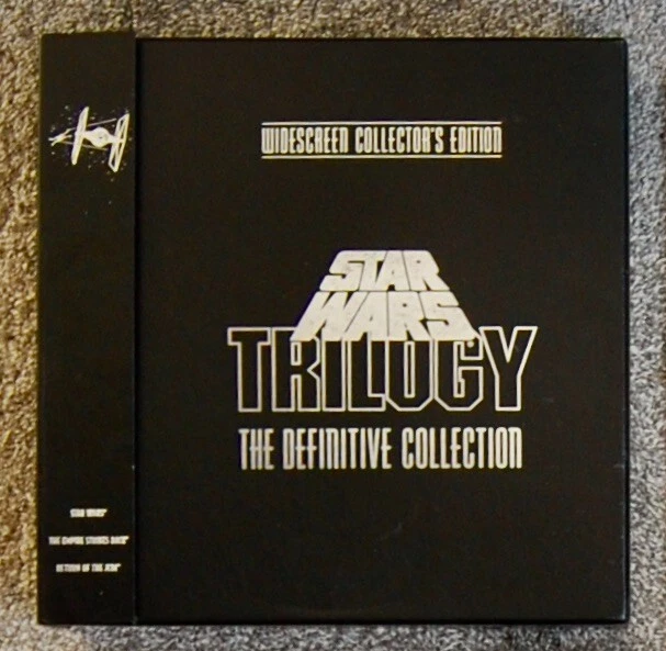STAR WARS TRILOGY The Definitive Widescreen Collectors Edition x9 ...