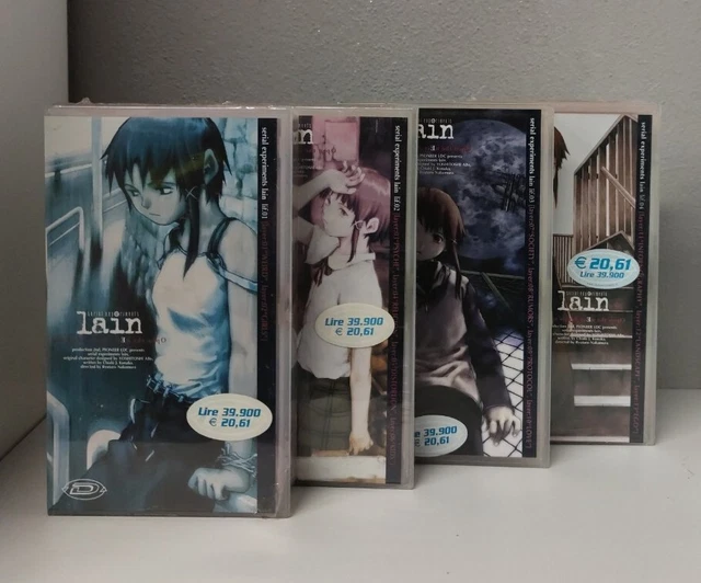 SERIAL EXPERIMENTS LAIN Vhs Completa 1 2 E 4 Sigillate £122.35 ...