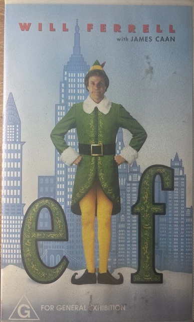 VHS: ELF - 2003 Christmas Comedy, Stars Will Ferrell $5.00 - PicClick AU