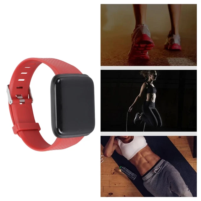 RED SMART .44IN HD Screen Multiple Sports Modes Waterproof Sleep £7.15 ...