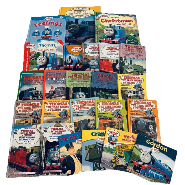 THOMAS THE TANK Engine & Friends Books Lot Of 24 Children’s Books FREE ...