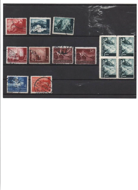 STAMPS CROATIA 1941: Landscapes (Parts of a Set) - Stamped £1.20 ...
