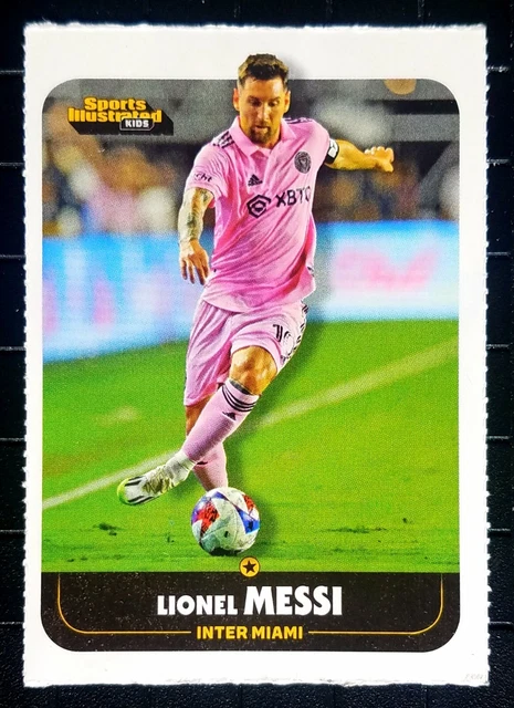 LIONEL MESSI 2023 rare oddball card INTER MIAMI futbol soccer SI for ...